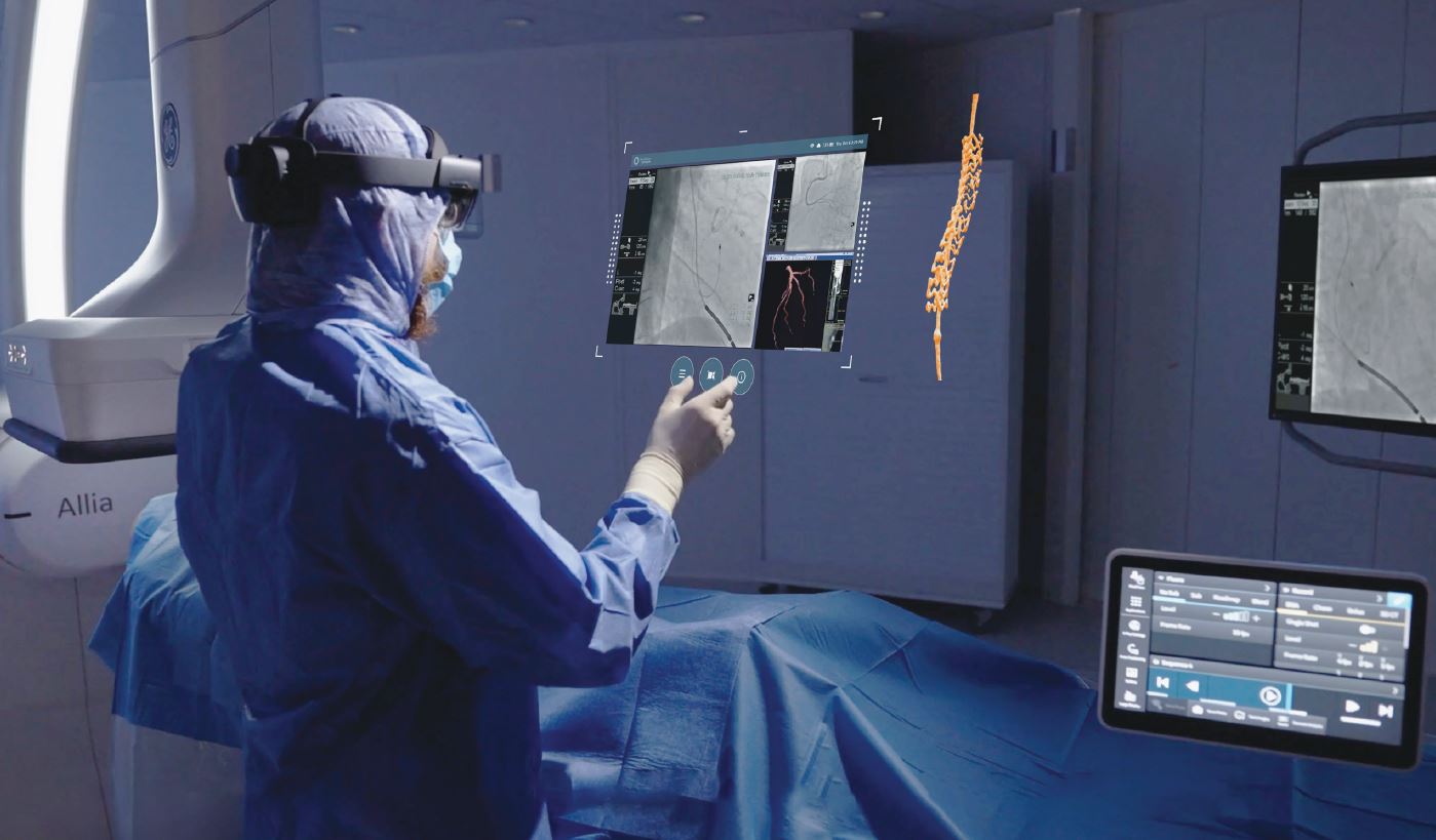 GE HealthCare and MediView Launch OmnifyXR Augmented Reality Interventional Suite - Endovascular ...